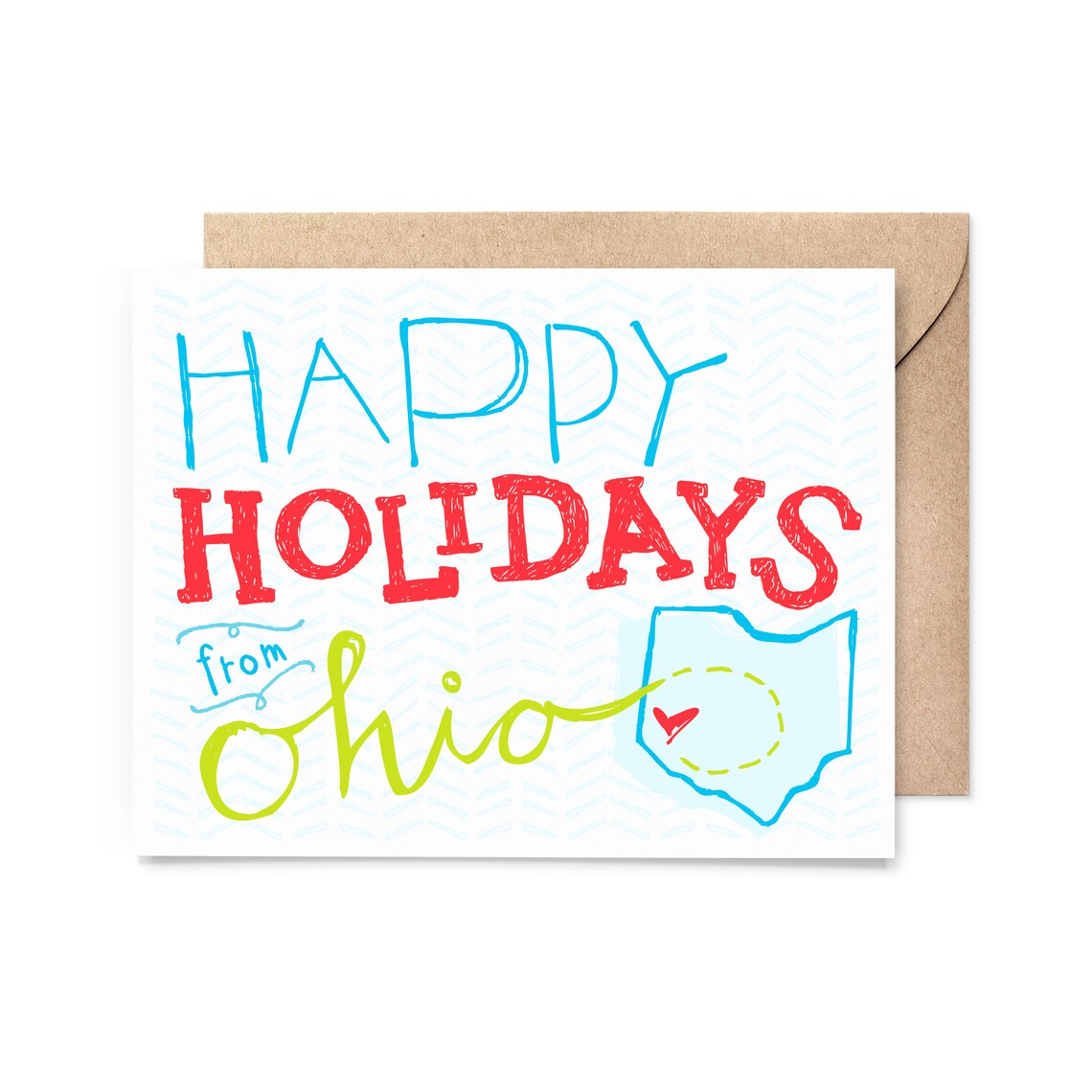 Happy Holidays From Ohio - Etsy