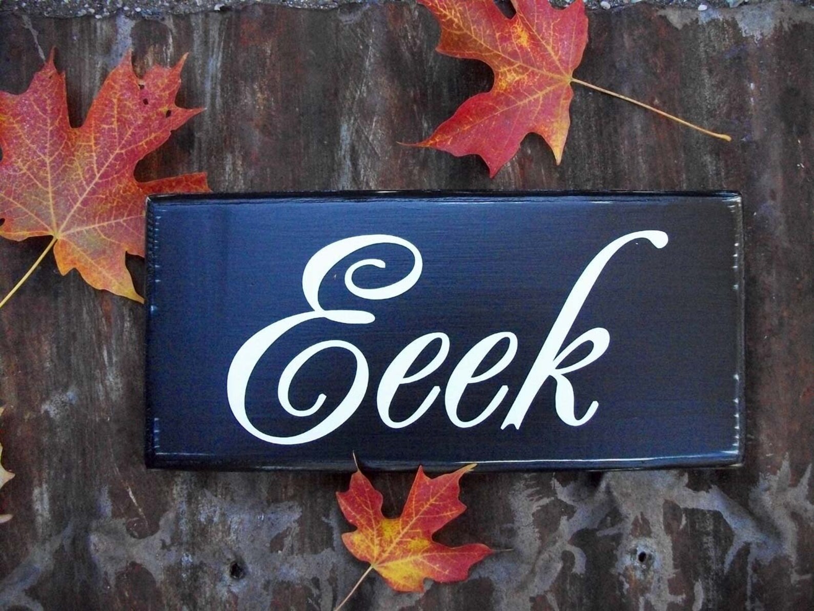 Handcrafted Halloween Sign. Wall Decor. - Etsy