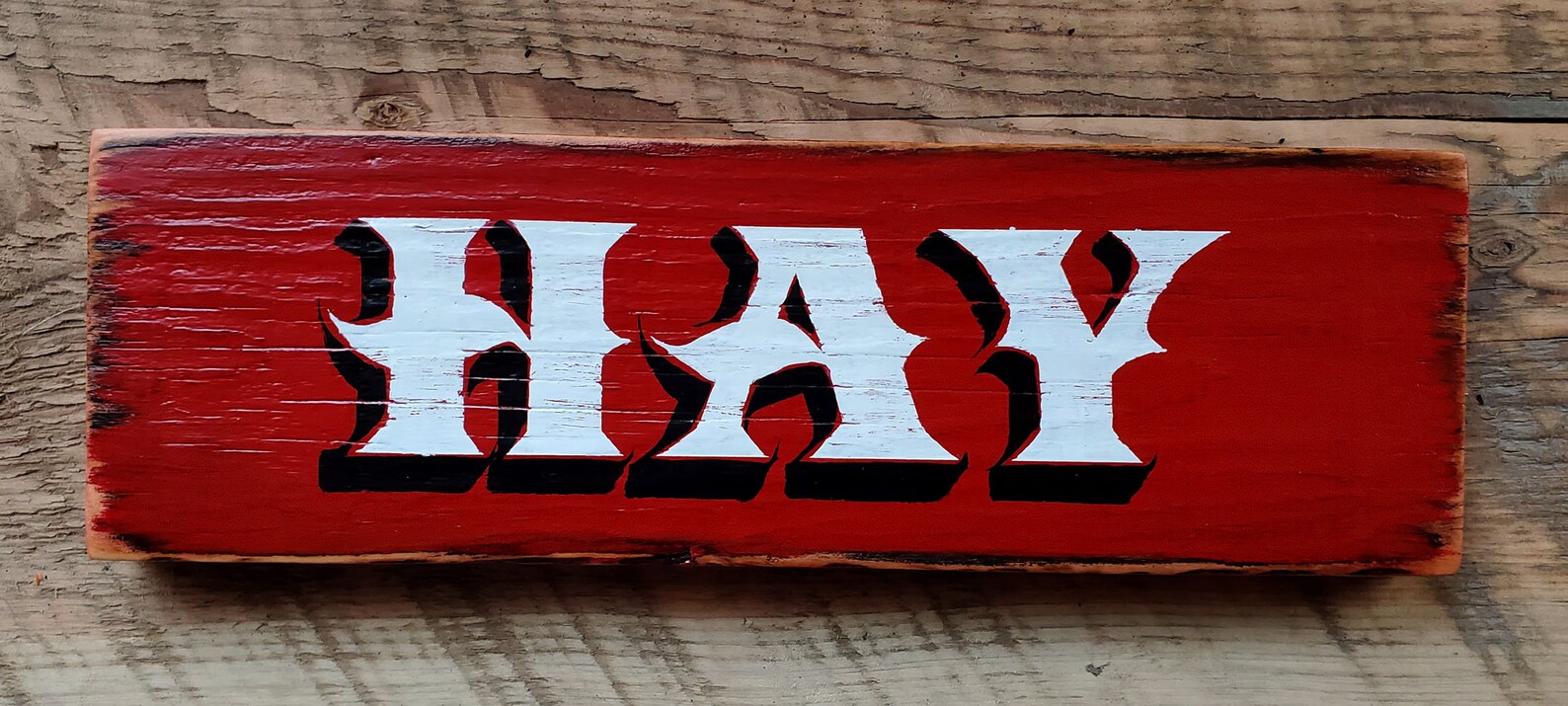 Hand Painted Western Sign hay Geat for the Horse - Etsy