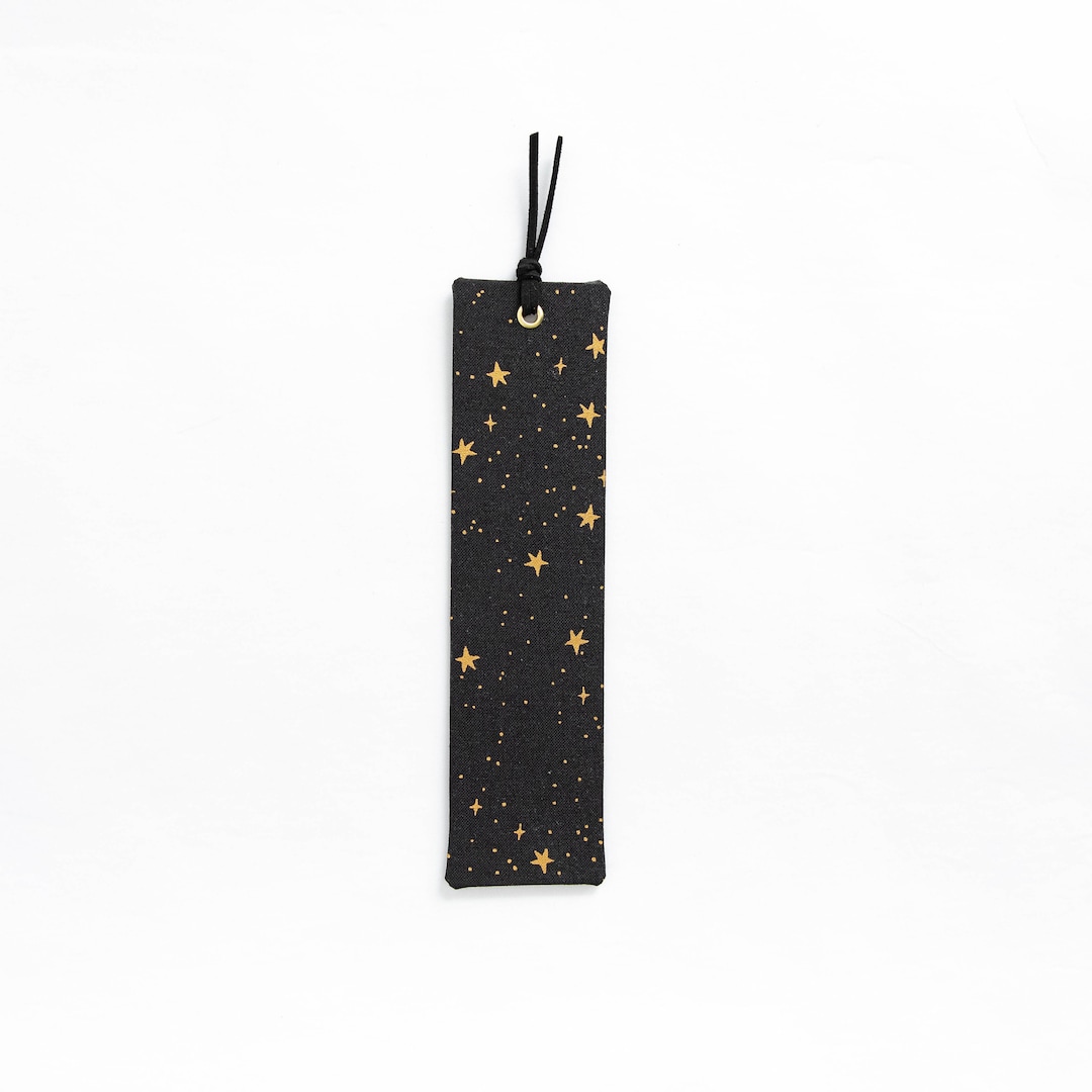 Gold Stars on Black Bookmark - Rifle Paper Co. - Perfect Gift for ...