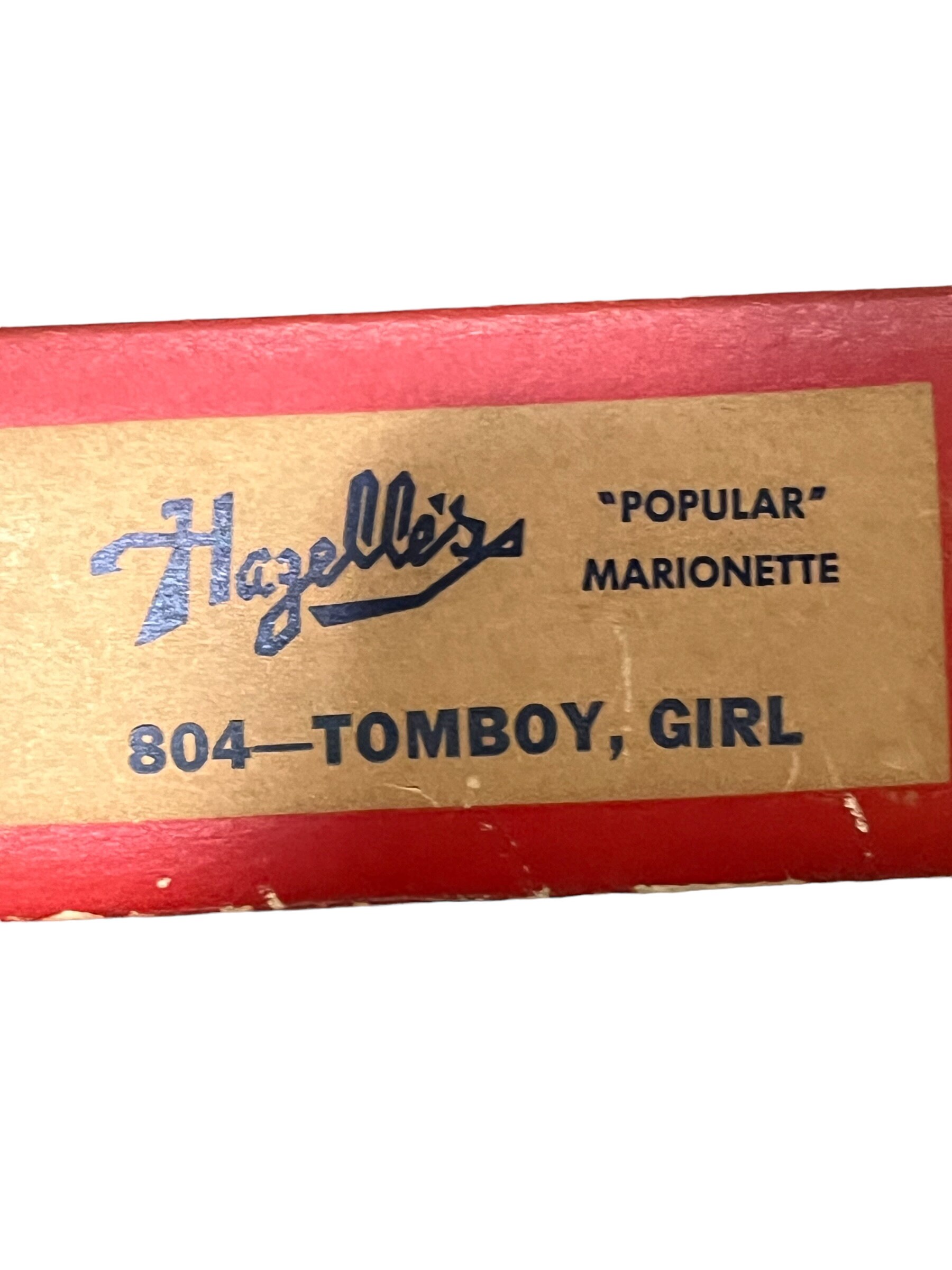 1950s Vintage Hazelle's Airplane Control Marionette Puppet Tomboy Girl ...