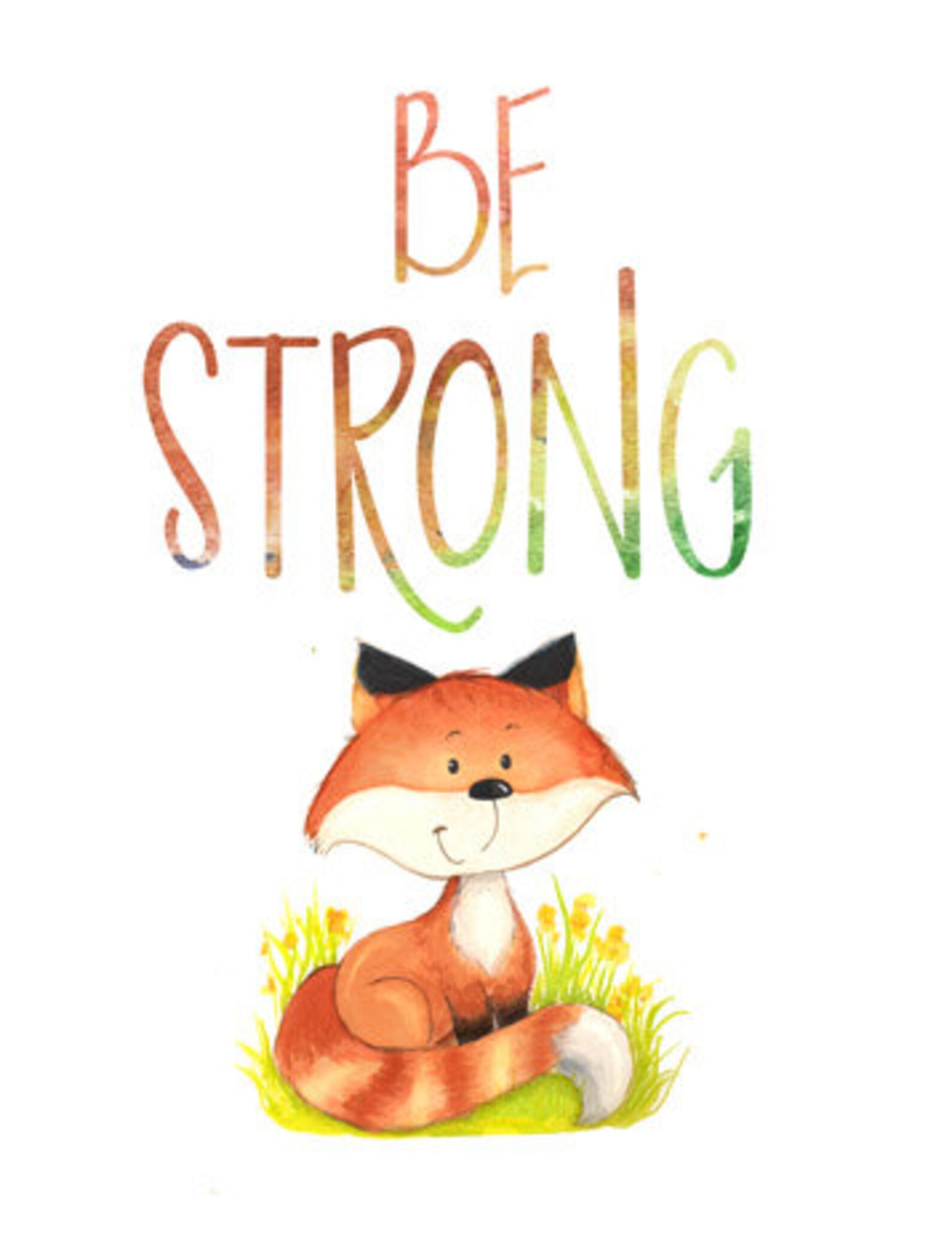 Be Brave Be Strong Be Adventurous Quotes Arrow Fox Teepee - Etsy