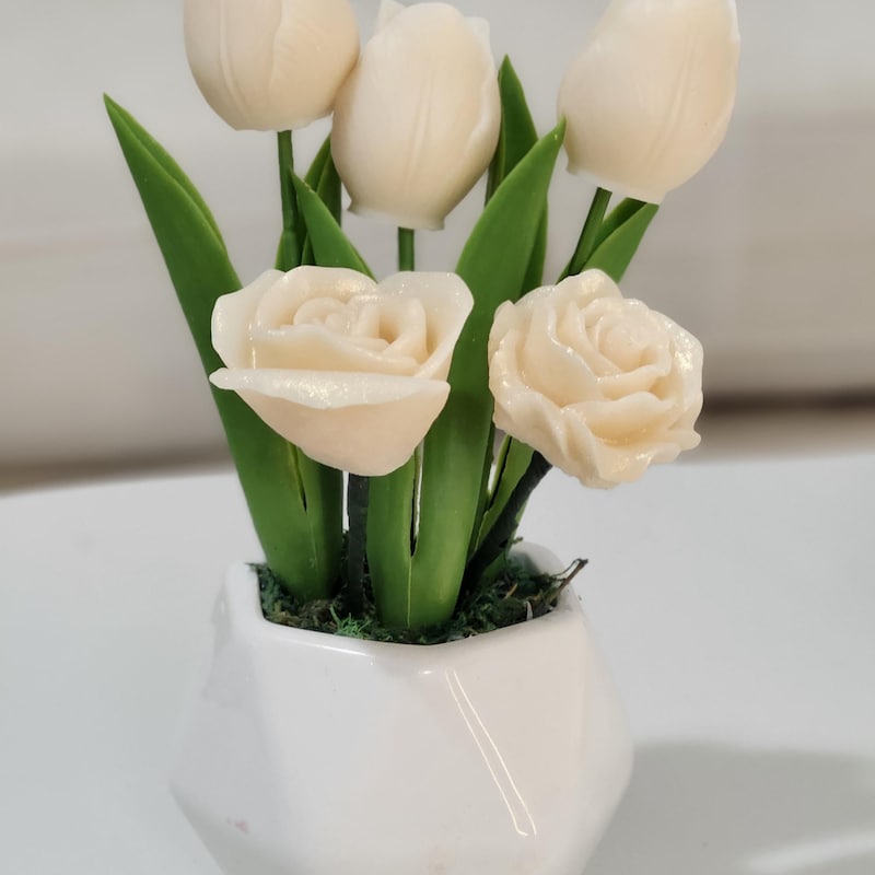Wax Flower Arrangements - Etsy