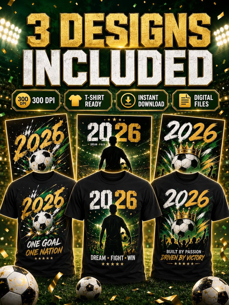 2026 World Cup Messi Ronaldo Neymar PNG Design (digital Download) - Etsy