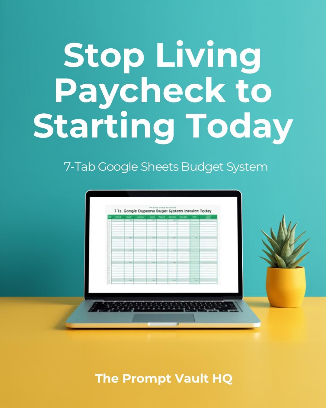 Google Sheets Budget System | Paycheck Bill Tracker, Debt Planner ...