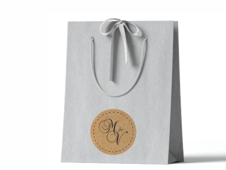 Gift Bag Stickers Labels for Bags Wedding Favor Stickers | Etsy