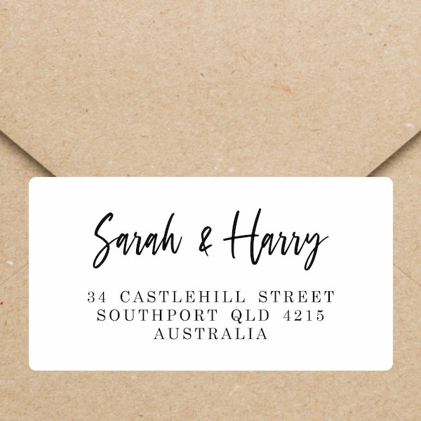 Address Sticker - Etsy