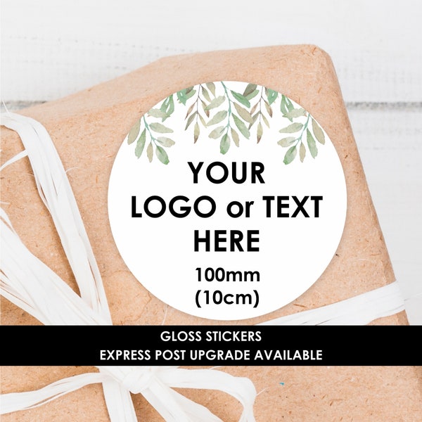 Large Round Stickers - Etsy