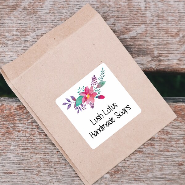 Square Soap Labels Stickers - Etsy