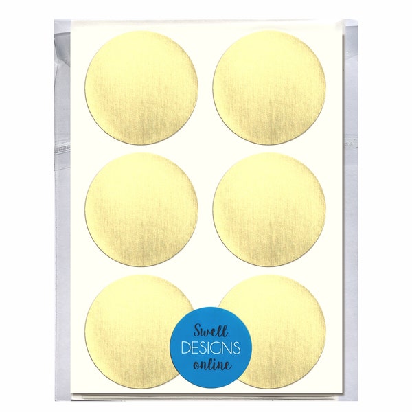 Gold Foil Stickers - Etsy
