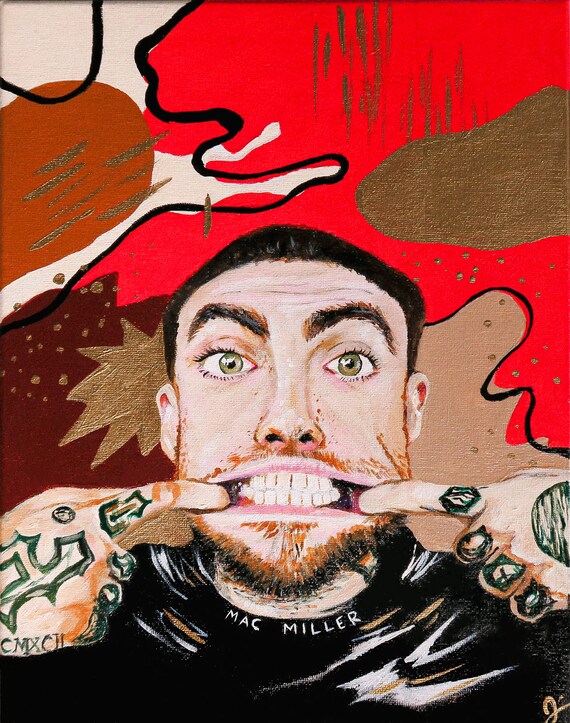 Mac Miller Print - Etsy