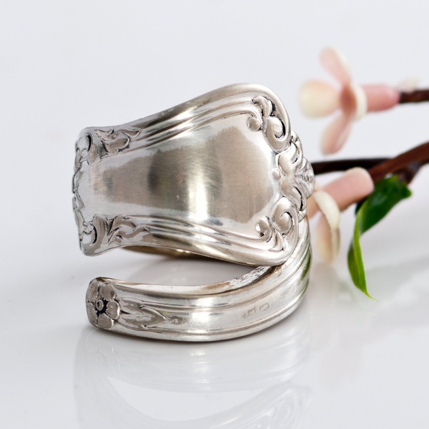 Spoon Ring Valley Rose Spoon Ring 1956 Silverware Spoon - Etsy