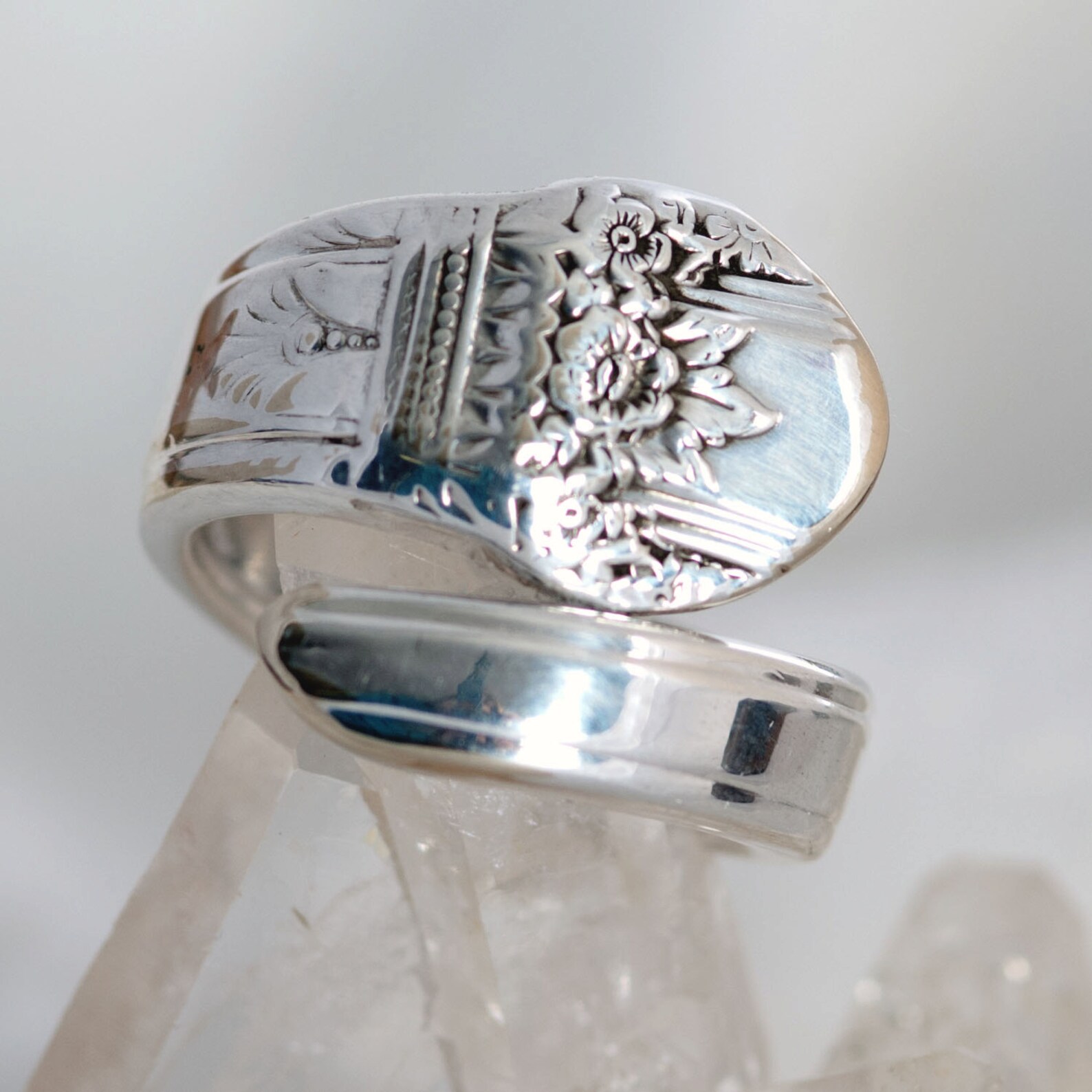 Spoon Ring First Love Spoon Ring Silverware Spoon Jewelry | Etsy