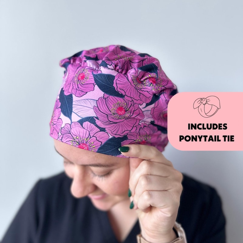Hello Headband Scrub Hat - Etsy