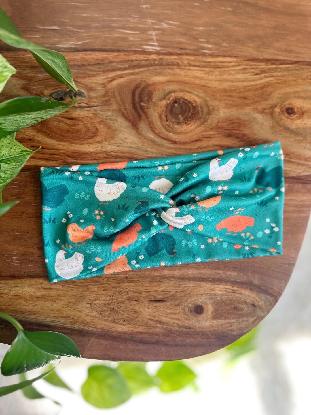 Hello Headband - Twistband - Hens Chickens - Stretchy Soft Women’s ...