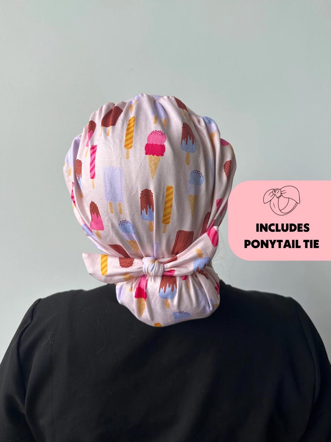 Duostyle Scrub Hat - Ice Cream Dream - Women’s Soft Scrub Cap - Etsy