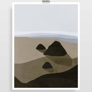 Minimalist Poster Scandinavian Print Danish Modern Print Living Room ...