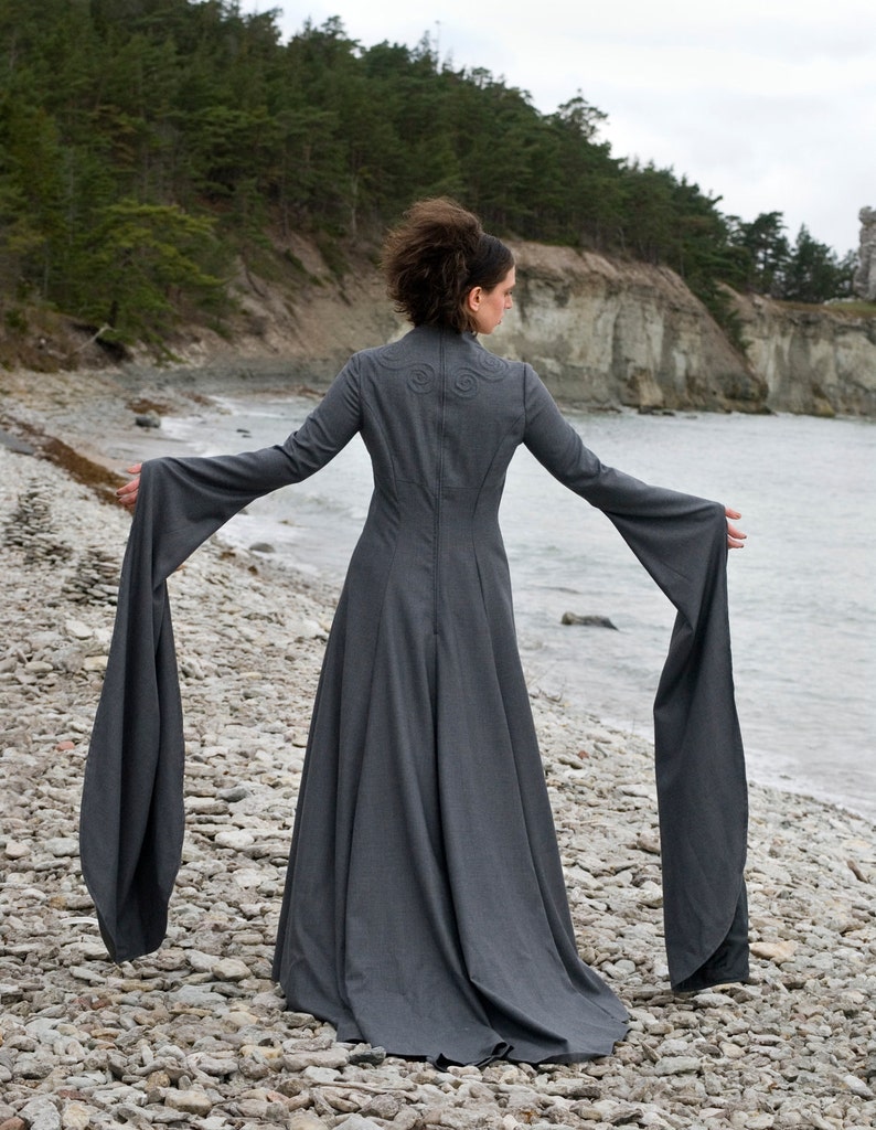 Viking Wedding Dress Freja. Unique High Fashion. - Etsy