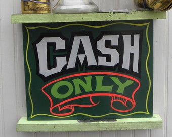 Cash Only Sign - Etsy