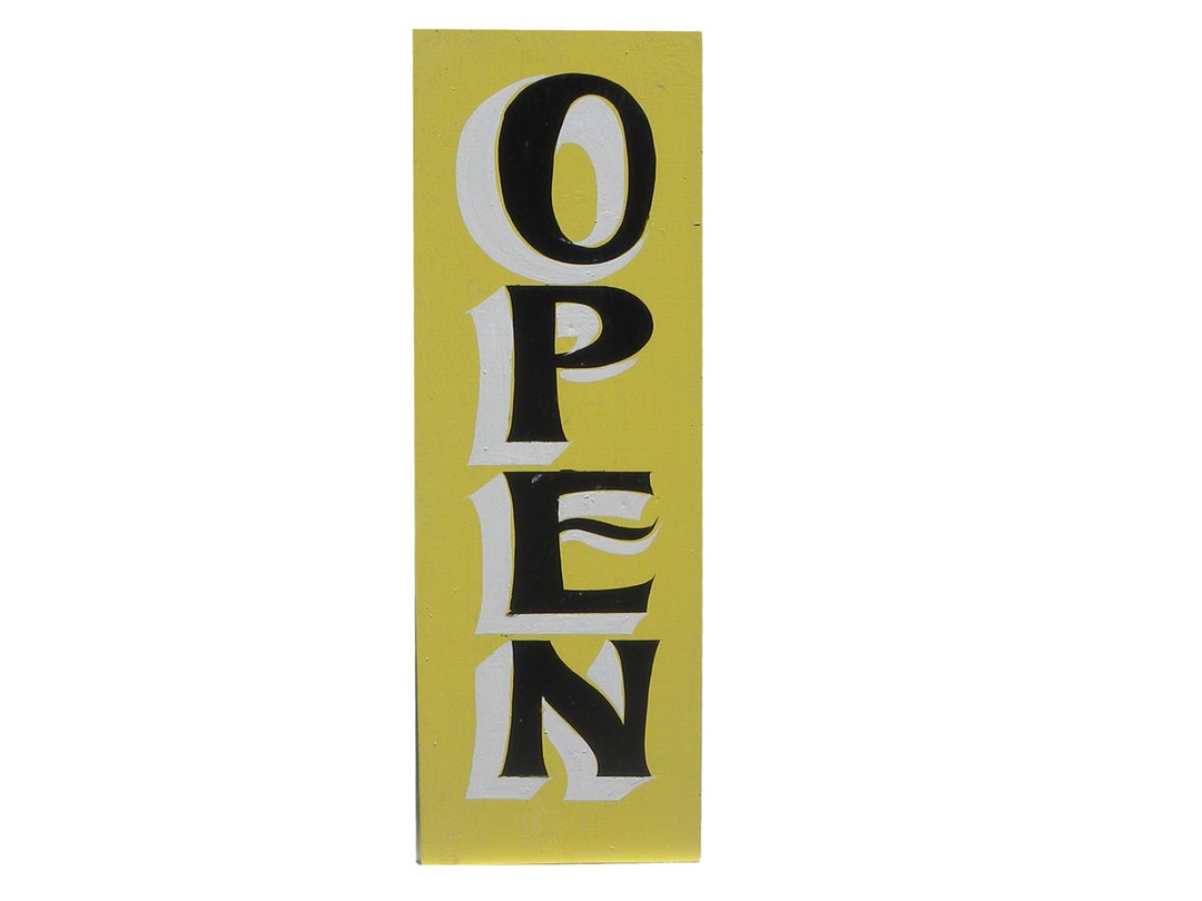 Open Sign | Small Business Sign | Food Truck | Cafe Sign | Gift ...