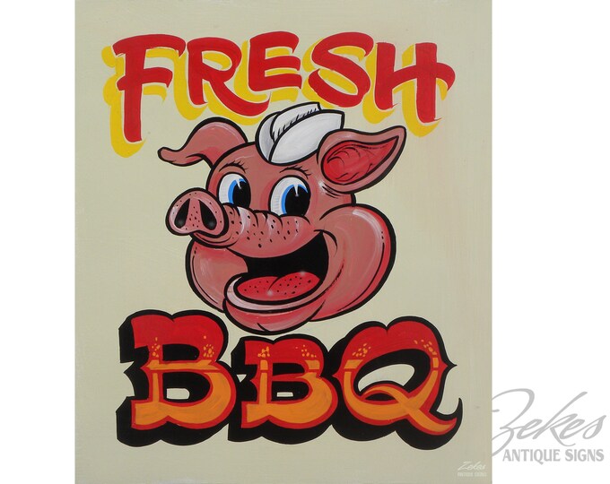 Carolina BBQ Sign Food Truck Sign Menu Sign BBQ Sign - Etsy