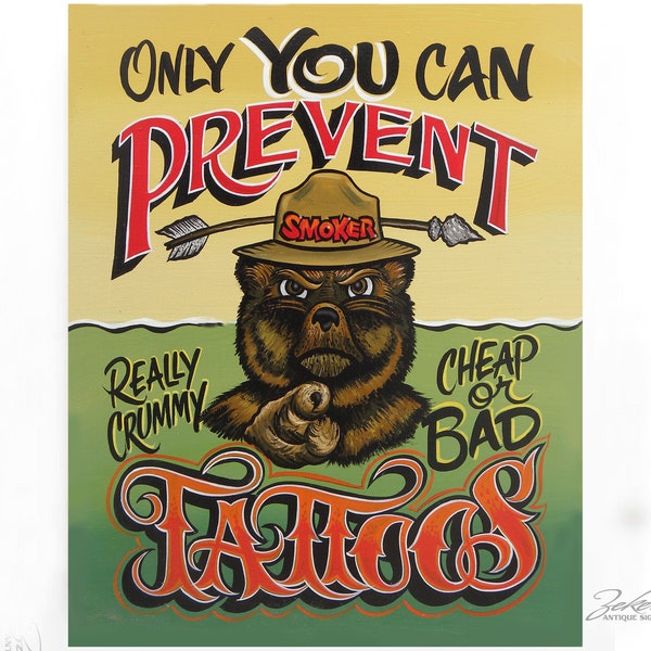 Tattoo Tipping Makes It Hurt Less - Etsy