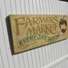 Farmers Market Sign Original Hand Painted Vintage Look Sign - Etsy