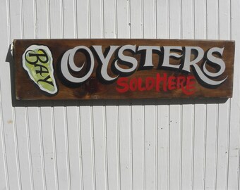 Oyster Sign | Etsy