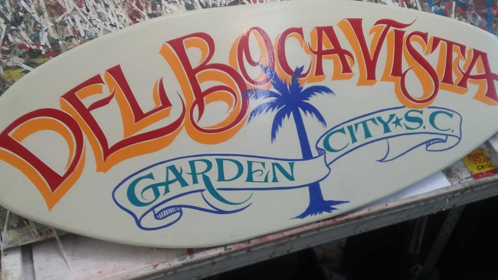 Dive Shop Sign Hand Lettered Sign Original Vintage Diving Fin | Etsy