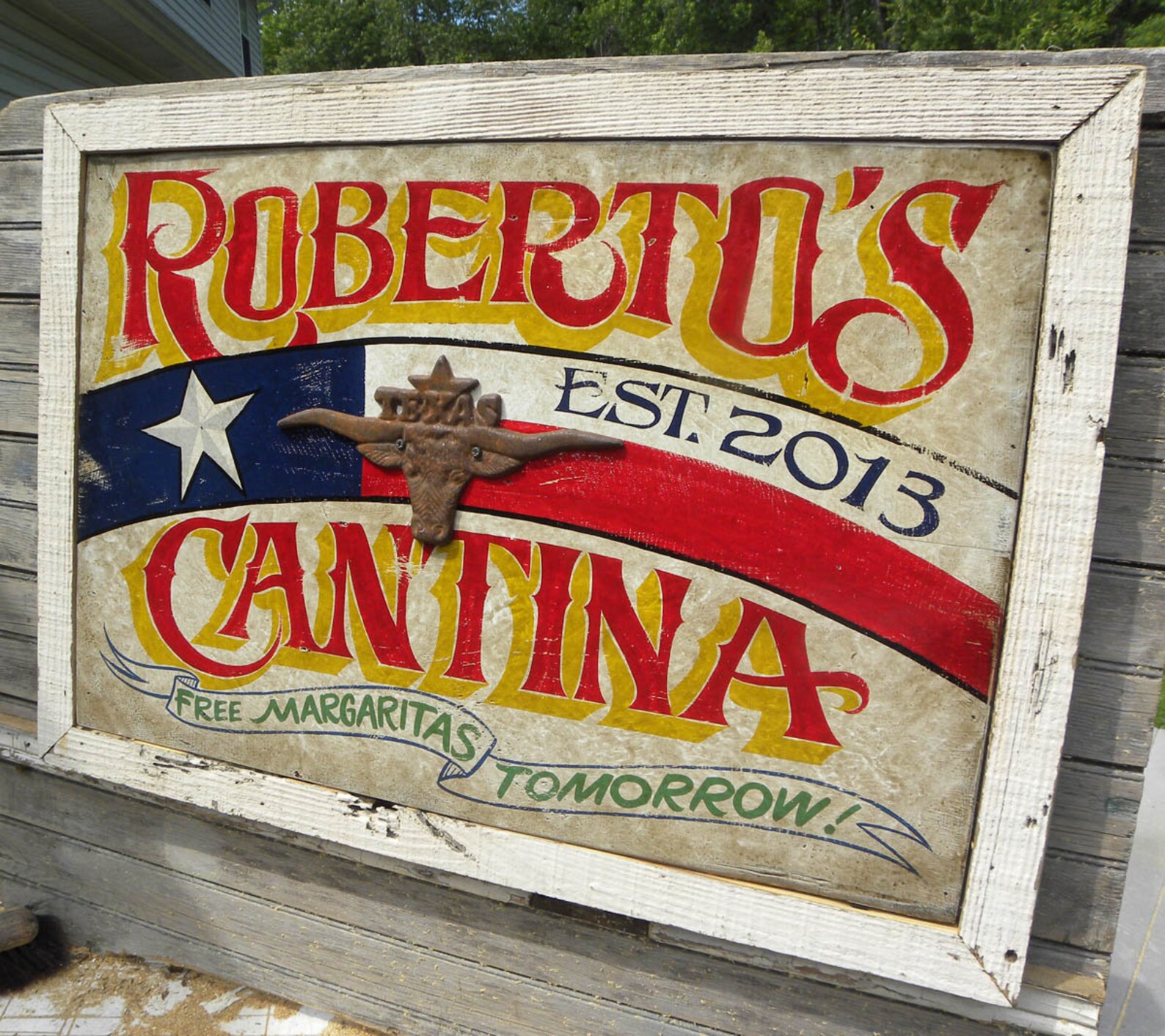 Texas BBQ Print From an Original Hand Painted and Lettered - Etsy