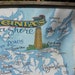 Virginia Seashore Map Art Sign| Original Hand Painted Beach House Decor ...