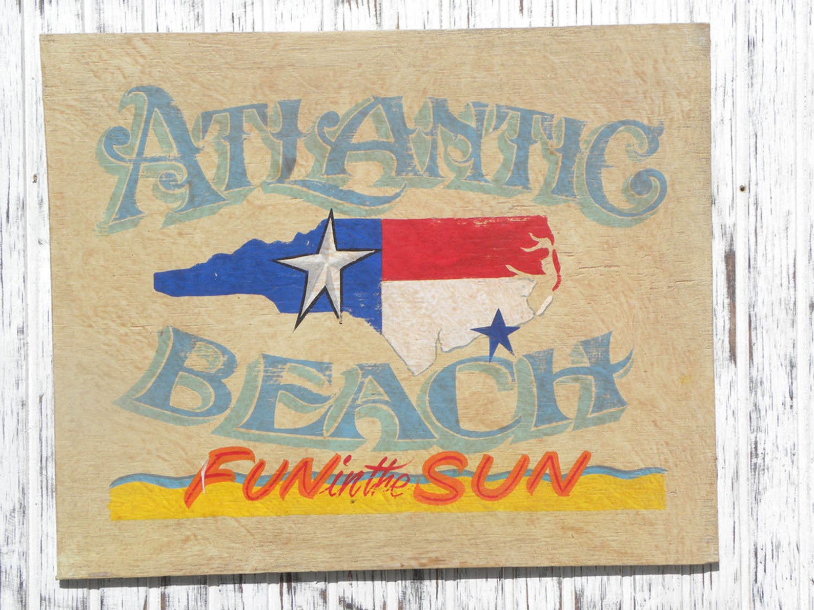 Bogue Banks North Carolina PRINT . Beach House Decor Gift - Etsy