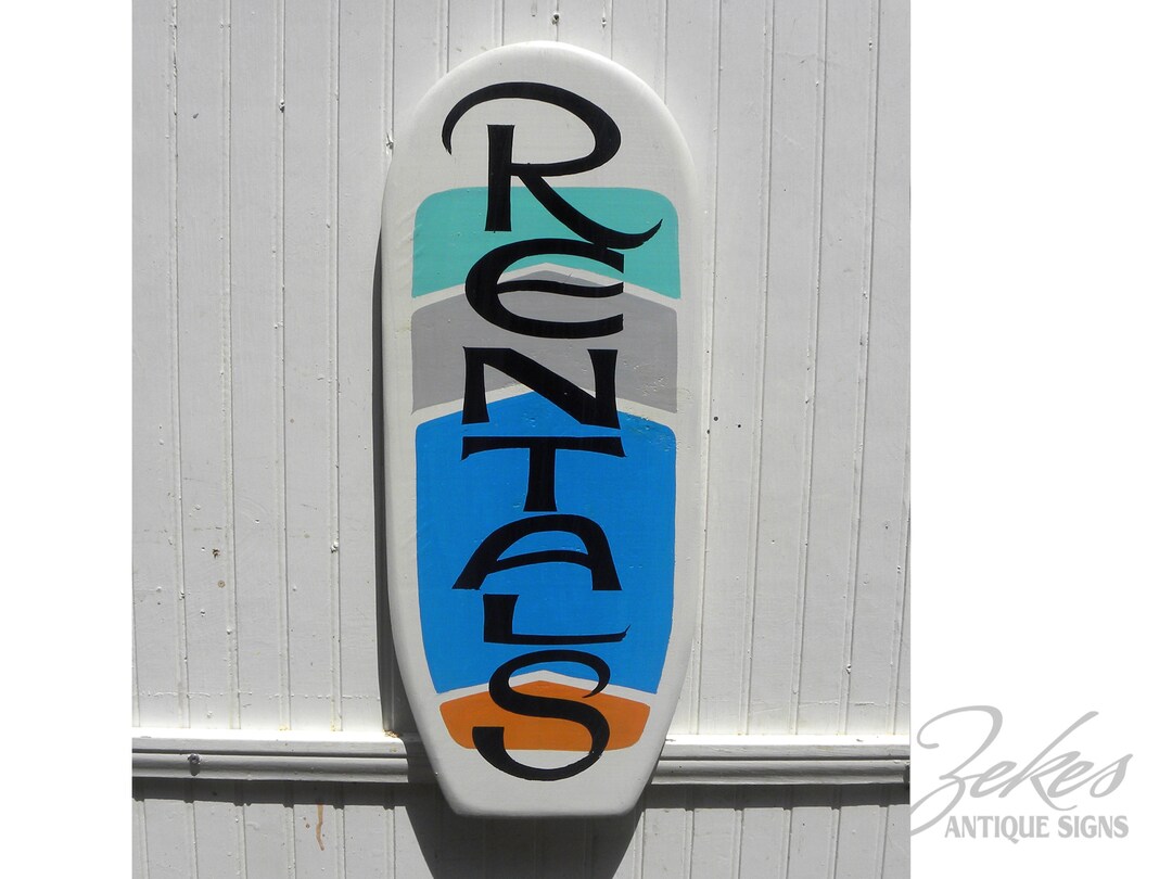 SUP Paddle Board Rental Sign | Original Hand Painted Sign | Business ...