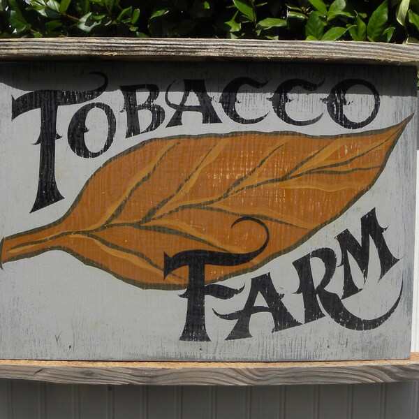 Tobacco Sign - Etsy