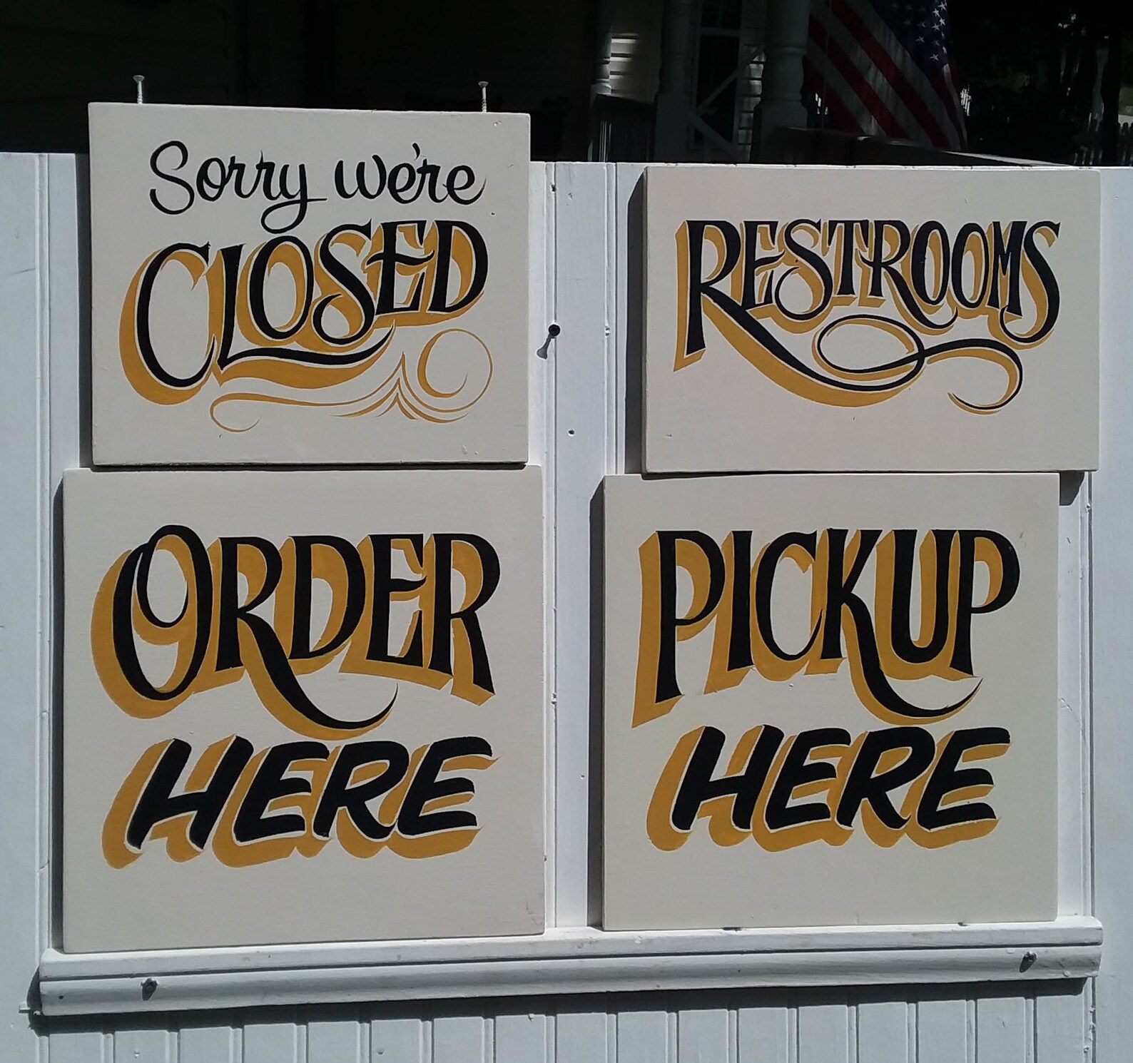 Open Sign Hand Painted Wooden Sign - Etsy