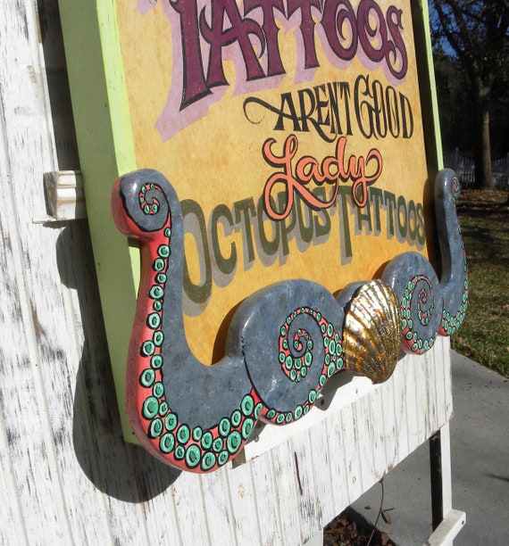 Hand Painted Tattoo Shop Signs