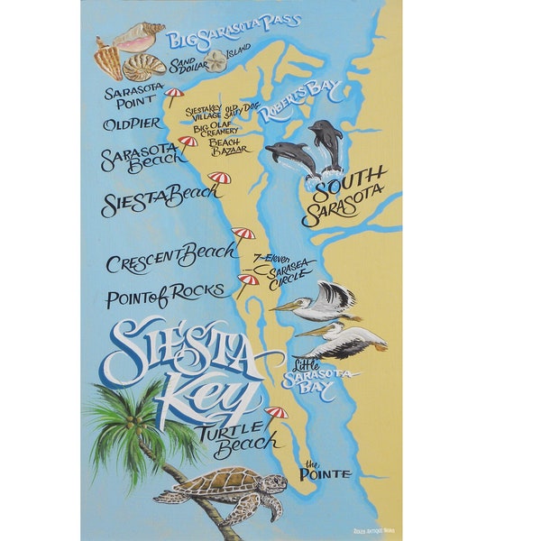 Siesta Key - Etsy