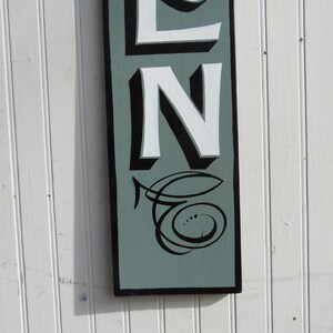 Open Sign | Hand Painted Wooden Sign| Exterior or Interior Sign | Open ...
