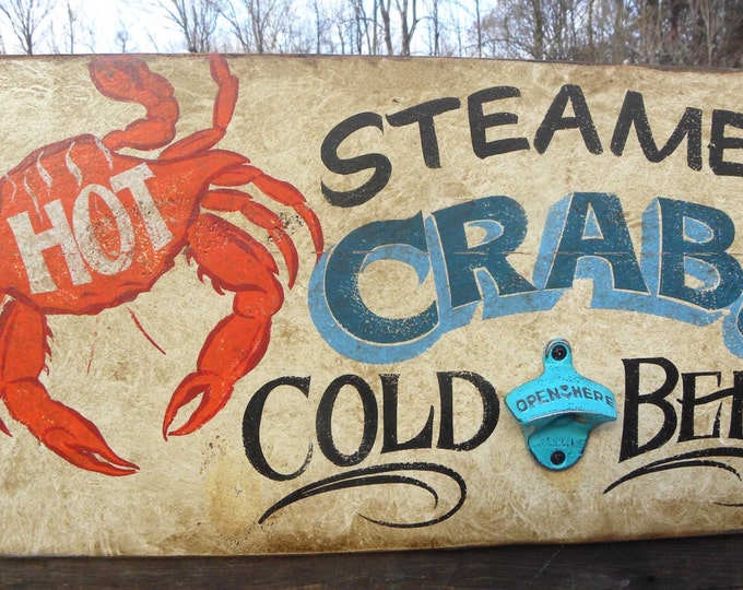 Chesapeake Bay Blue Crabs Sign-wood Original FSC3 W - Etsy