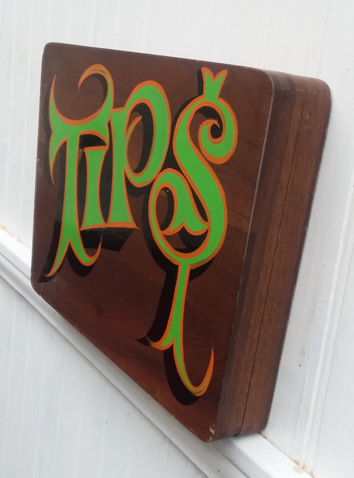 Cash Tips Sign Tattoo or Business Owner Sign Original Sign - Etsy