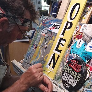 Open Sign | Small Business Sign | Food Truck | Cafe Sign | Gift ...