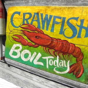 Mudbugs & Beer Cajun Hand Painted Print| Cajun Art| Louisiana Art| New ...
