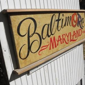 Baltimore Maryland Sign | Great Addition to Your Sports Decor | Home ...