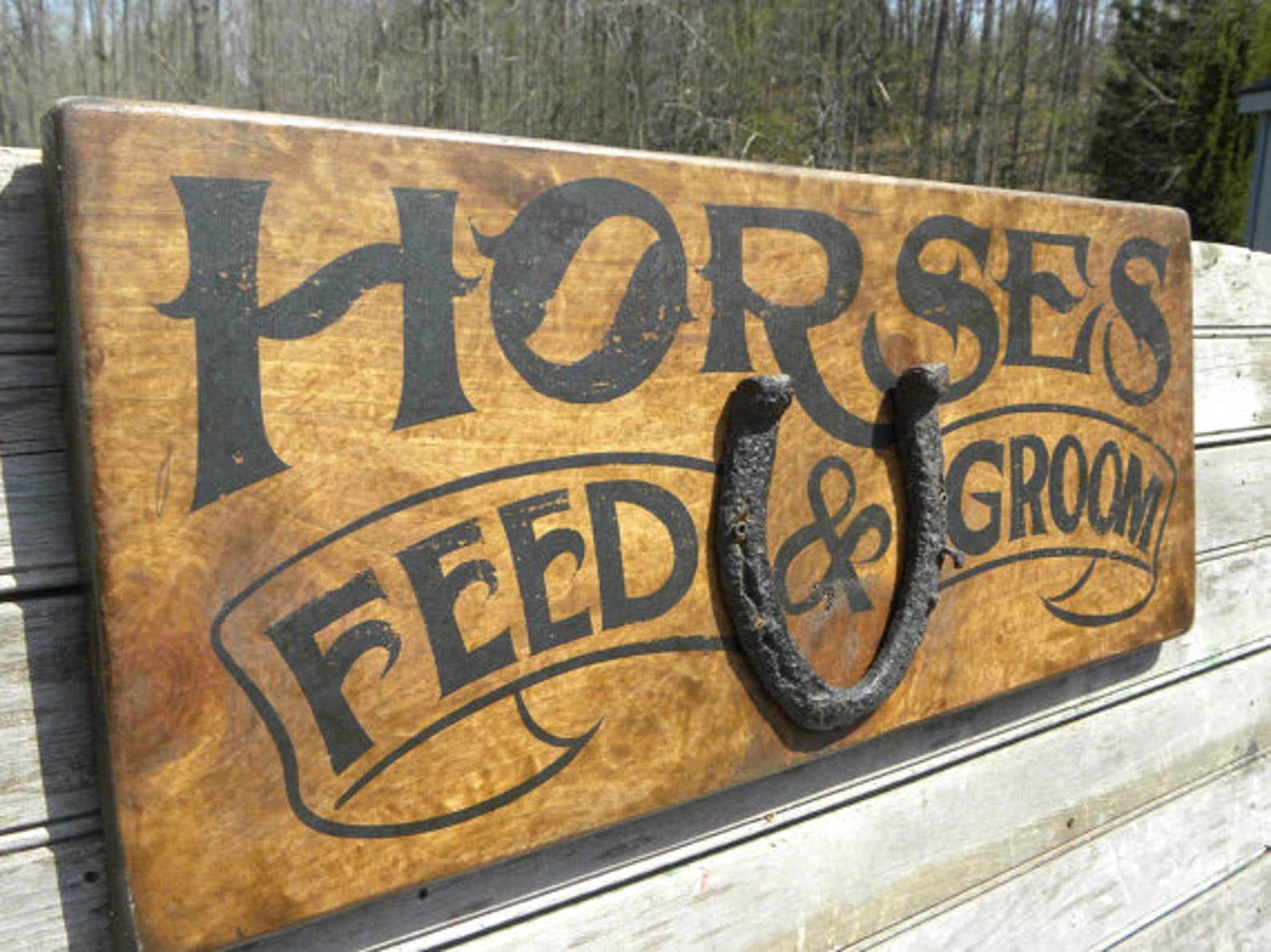 Livery / Horse Stable Sign Hand Painted Original Sign - Etsy