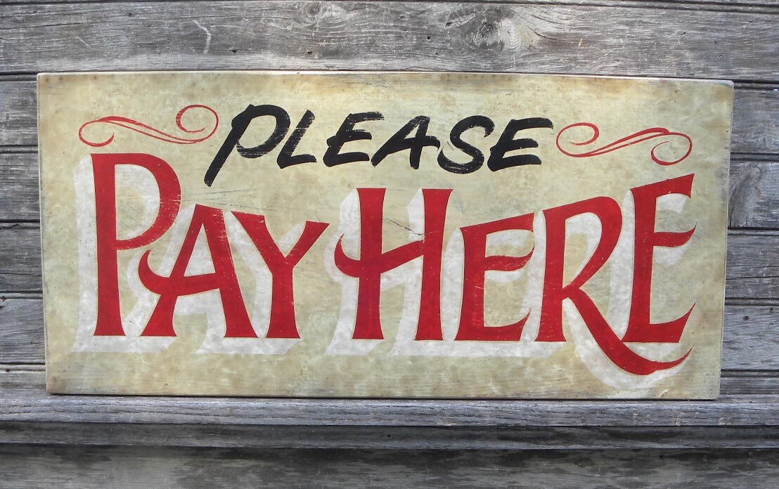 Open Sign Hand Painted Wooden Sign Exterior or Interior | Etsy