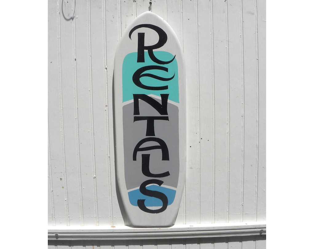 SUP Paddle Board Rental Sign | Original Hand Painted Sign | Business ...