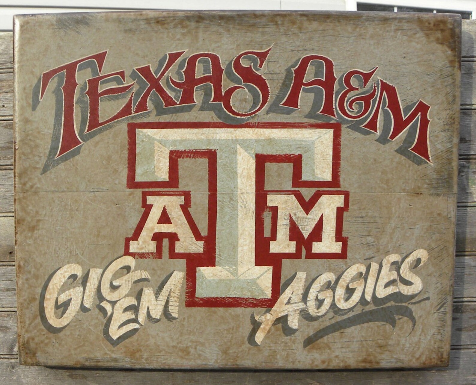 Texas State Sign Original Hand Painted Wooden State Capitol | Etsy