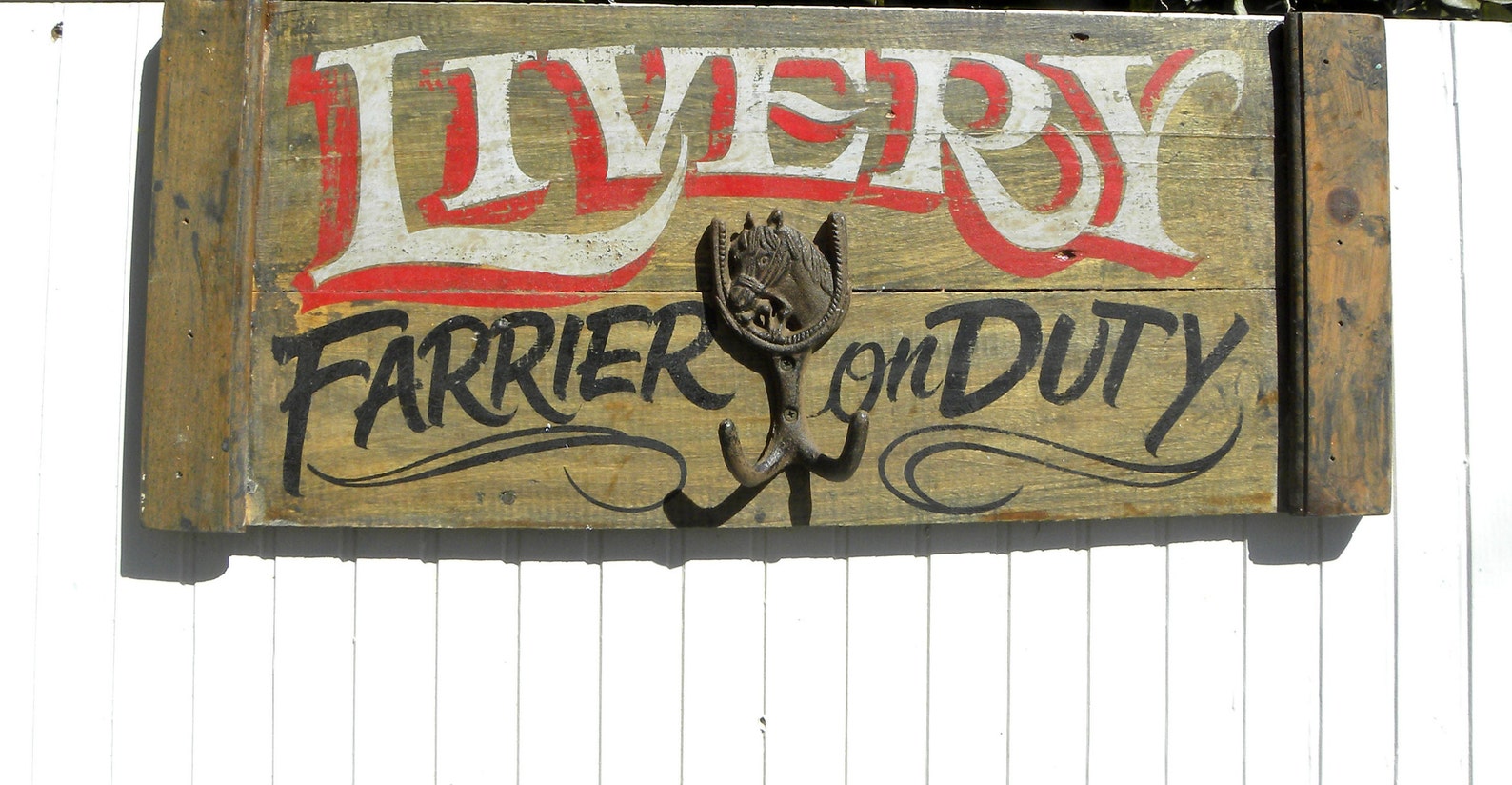 Livery / Horse Stable Sign Hand Painted Original Sign - Etsy