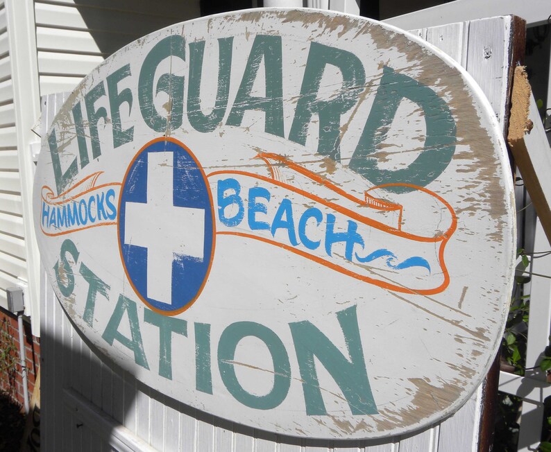 Surfboard Shaped Sign Bogue Banks Surf Club. Hand Lettered and - Etsy