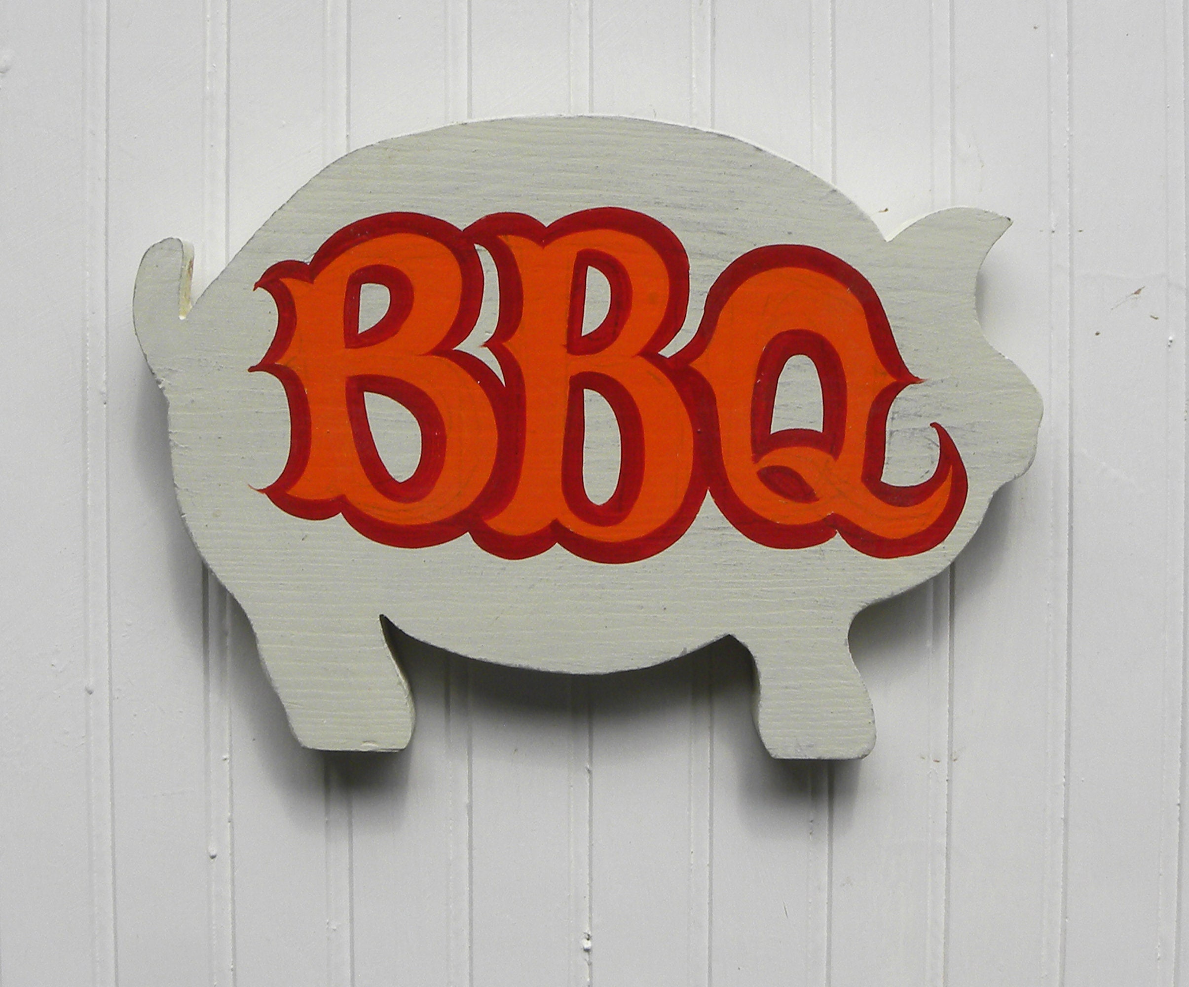 The Pigs Restaurant Sign